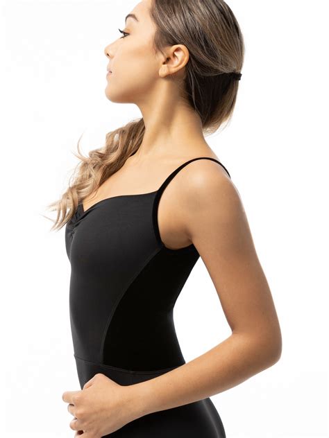 2568a Stardust Pinch Front Camisole Adult Leotard Suffolk Dance