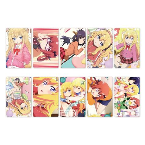 10 шт Новое поступление Аниме Лентяйка Габриэль наклейка для карт S Diy Водонепроницаемая