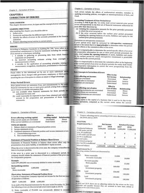 Chapter 6 Prior Period Errors Pdf