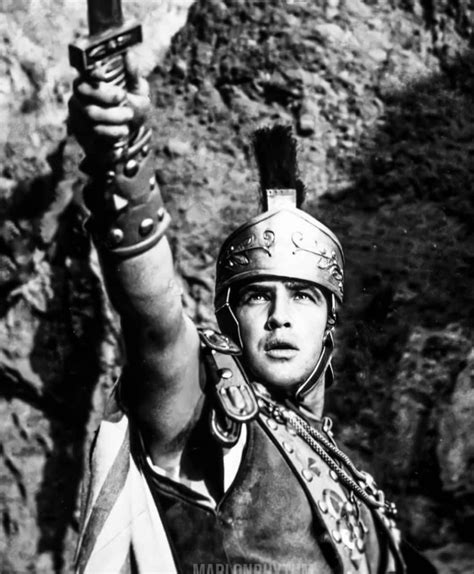 Mark Anthony In Julius Caesar 1953 Marlon Brando Marlon Actors