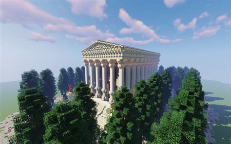 Roman Temple Minecraft Map