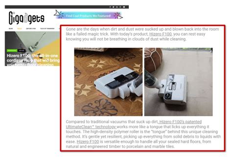 Check out our latest model F100 review on GiGadgets. - HIZERO - The ...