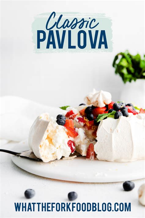 Classic Pavlova Recipe What The Fork