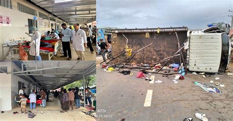 កម្មករ៤៥នាក់ បានរងរបួសធ្ងន់ស្រាល ក្រោយជួបឧបទ្ទវហេតុគ្រោះថ្នាក់ចរាចរណ៍ក្រឡាប់រថយន្ត