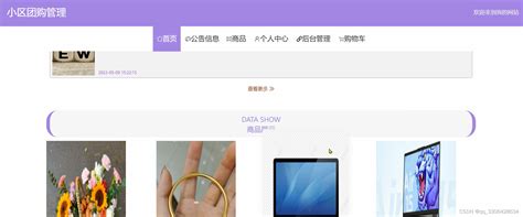 基于javaspringbootvue的小区团购管理系统 Csdn博客