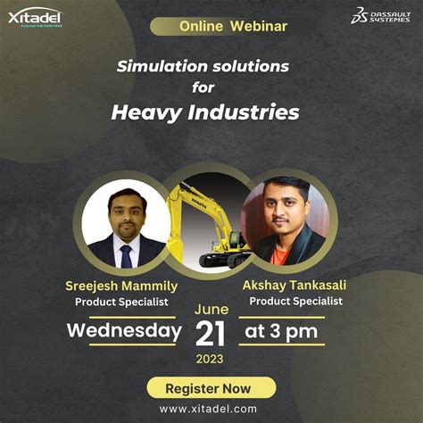 Xitadel On Linkedin Xitadelwebinar Xitadel Webinar Simulation Engineering Heavyindustries