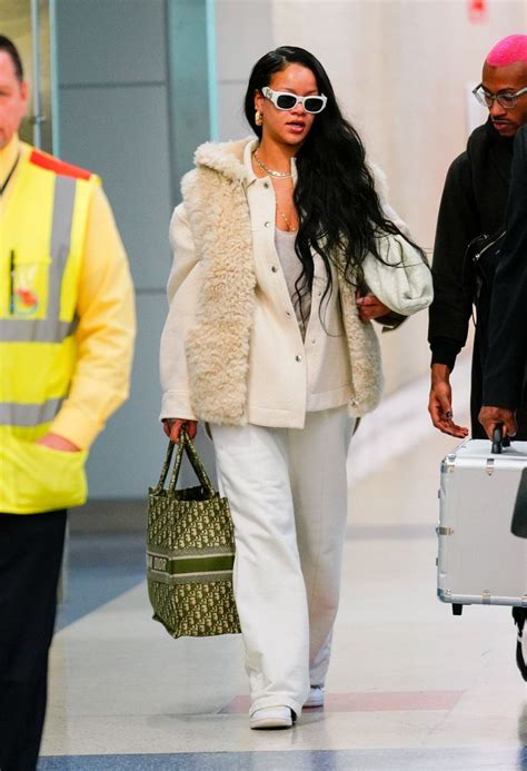 Rihanna Winter Street Style