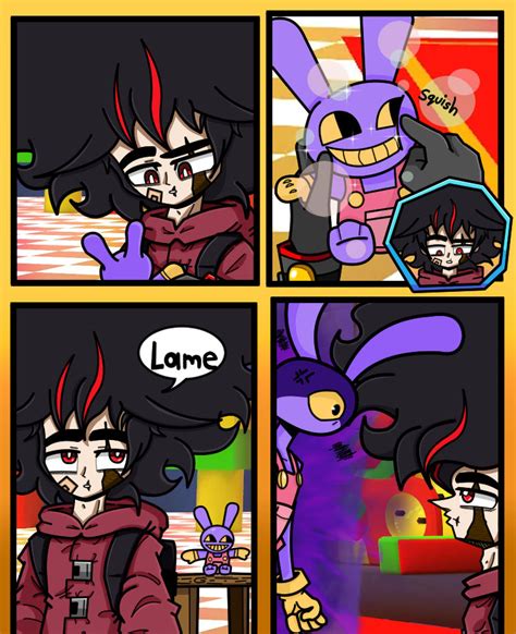 Tadc X Loc Fanmade Crossover Jax 2 By The Dark Red Artclub On Deviantart