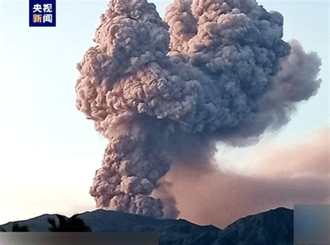 突发印尼地震两座火山喷发 苏拉威西省 新闻 消息