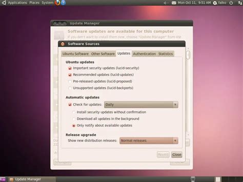 How To Upgrade Ubuntu 1004 Lucid Lynx To 1010 Maverick Meerkat