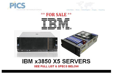 Ibm X3850 X5 Servers For Sale 3 Units Available Telecomcauliffe