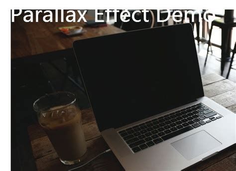 ⭐ Efecto Simple De Desplazamiento Parallax Con Pure Css3