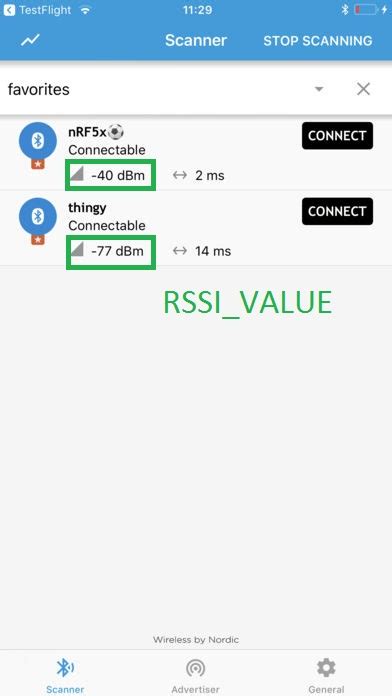 How Can I Get Rssi Before I Make A Connection Nordic Qanda Nordic