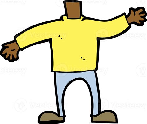 Desenho Animado Corpo Acenando Braços Misturar E Combine Desenhos