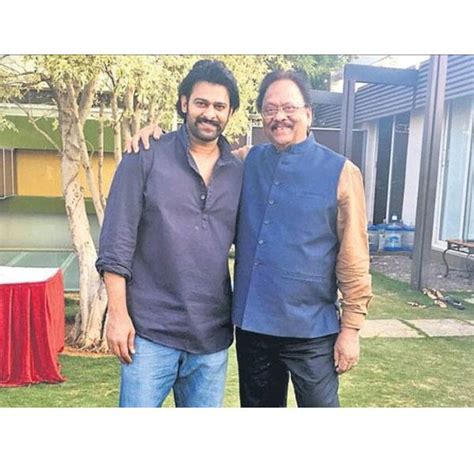 Prabhas Uncle Krishnam Raju Passes Away Adipurush Star Shared A