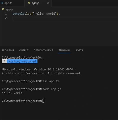 Finished Typescript Program With Hello World Shumaila Rehman Posted On The Topic Linkedin