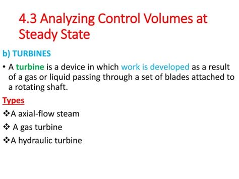 Control Volume Analysis Using Energy Pdf Physics Science
