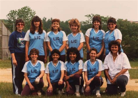 Long Island City High School Alumni 1987 Lichs Girls Softball Team