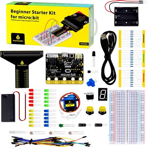 Keyestudio Bbc Microbit Go Avec Carte Microbit V22 Coque De
