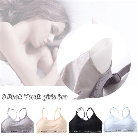 Small Breast Youth Cotton Training Bras Teenager G Vicedeal