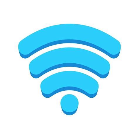 Modern Wifi Wireless Network Isolated Vector Icon Illustration 24079328 Vector Art At Vecteezy