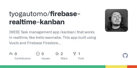 Github Tyogautomofirebase Realtime Kanban Web Task Management App Kanban That Works In