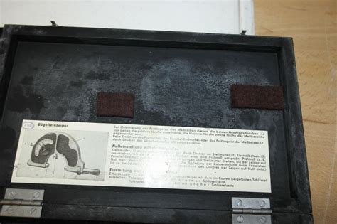 Jena 25 50mm Indicating Outside Micrometer Passameter Dial Indicator