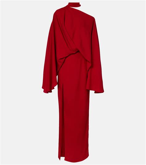 Maxikleid Brooks Aus Crêpe In Rot Taller Marmo Mytheresa