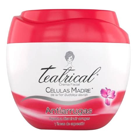 Crema Facial Teatrical Células Madre Antiarrugas 200 G Walmart En Línea