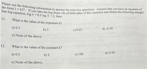 solved please use the following information to answer the