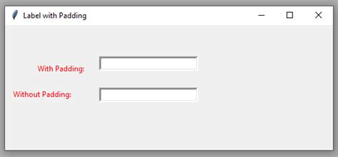 Python Tkinter Label