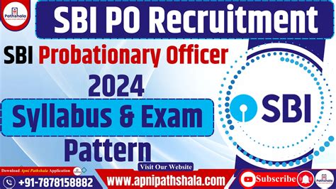 Sbi Po Syllabus 2024 Exam Pattern Apni Pathshala