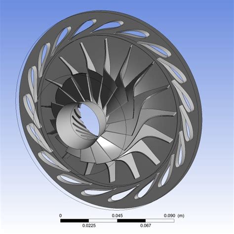 An Ansys Composite Preppost Acp Composite Model For The Rotor Blade Download Scientific