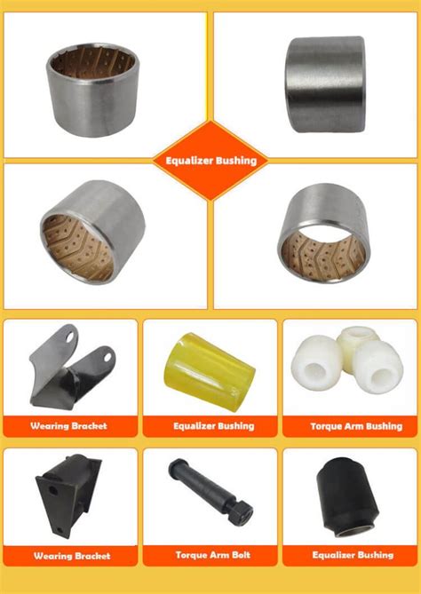 Trailer Equalizer Bushing Bpw Saf Axle Suspension