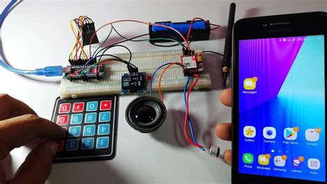 Arduino Based GSM Mobile Phone Using SIM L
