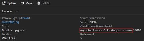 將現有的應用程式快速部署至叢集 Azure Service Fabric Microsoft Learn