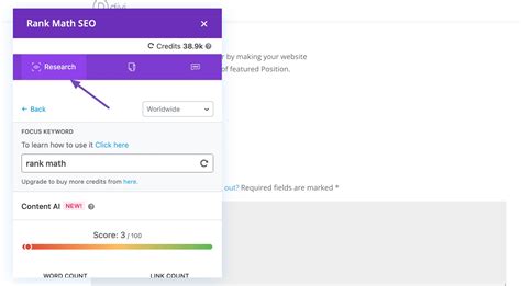 How To Use Content Ai With Divi Rank Math