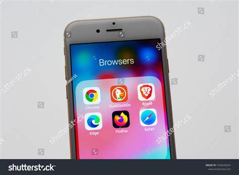 Google Chrome Safari Microsoft Edge Firefox Stock Photo Shutterstock