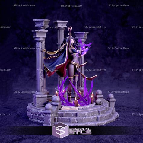 Tharja V2 Stl Files Fire Emblem 3d Printing Figurine Specialstl