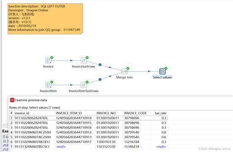 Kette Step Merge Join Kettle Join Csdn