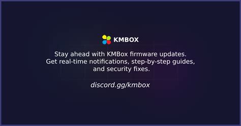 KMBox Updates Stay Ahead