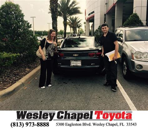 Congratulations To Daniel Greeson On Your Chevrolet Camaro From Steve Blank At Wesley Chapel