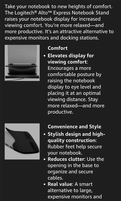 Logitech Laptop Stand Computers Tech Parts Accessories Other Accessories On Carousell