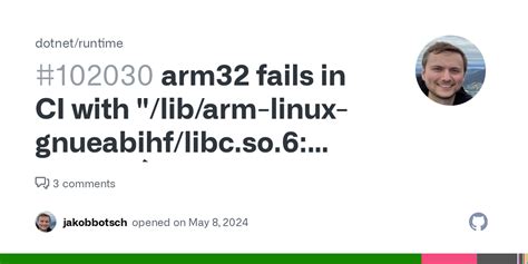 Arm Fails In CI With Lib Arm Linux Gnueabihf Libc So Version GLIBC Not Found