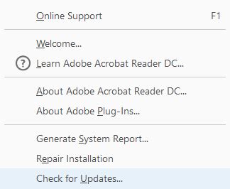 Adobe Acrobat Reader DC Has Stopped Working In Windows