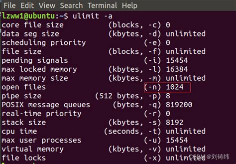 Linux修改open Files参数linux修改openfiles限制 Csdn博客