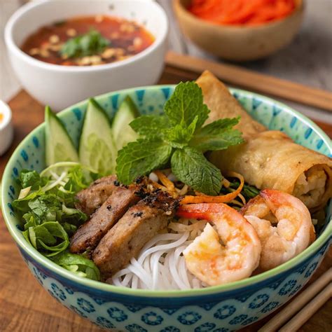 Bun Dac Biet Vietnamese Special Vermicelli Teresas Recipes