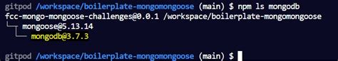 Mongodb And Mongoose Install And Set Up Mongoose Javascript The Freecodecamp Forum
