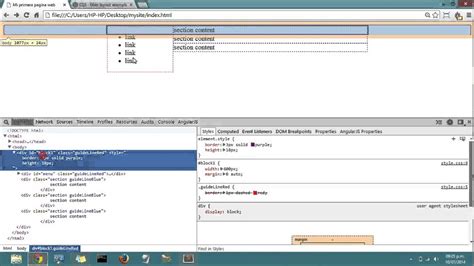 Curso Css Basico Layout Practica 2 Maquetacion Con Float Youtube