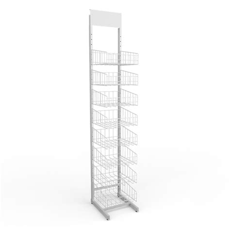 Стійка для снеків на 8 полиць 35см Купити за 4050 грн Торгове обладнання Для снекової продукції